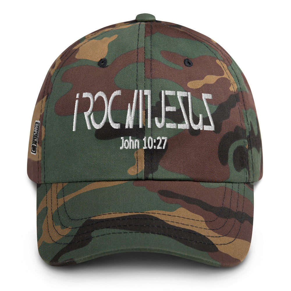 i ROC WIT JESUS Camo Hat – A God First Company LLC